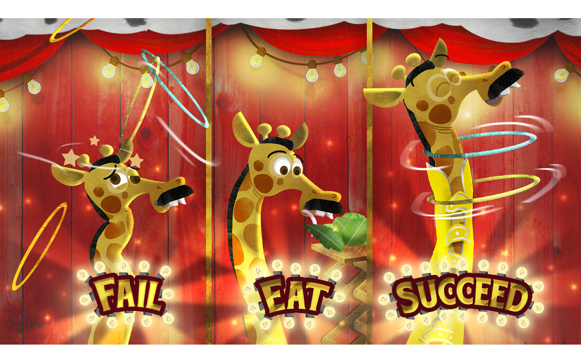 Jogo Circus Animals playfully teaches children that finishing their ...