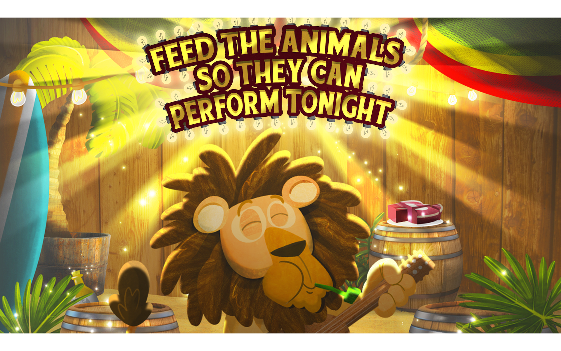 Jogo Circus Animals playfully teaches children that finishing their ...