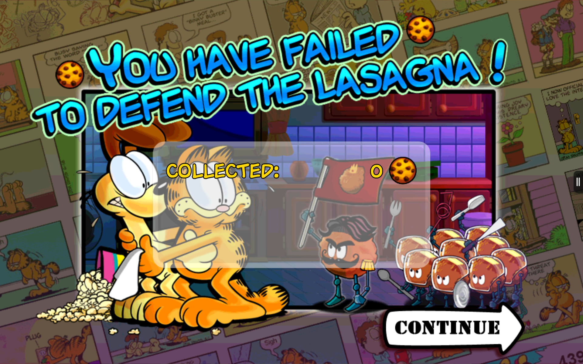 Garfield's Defense: Attack of the Food Invaders:Amazon.com:Appstore for ...