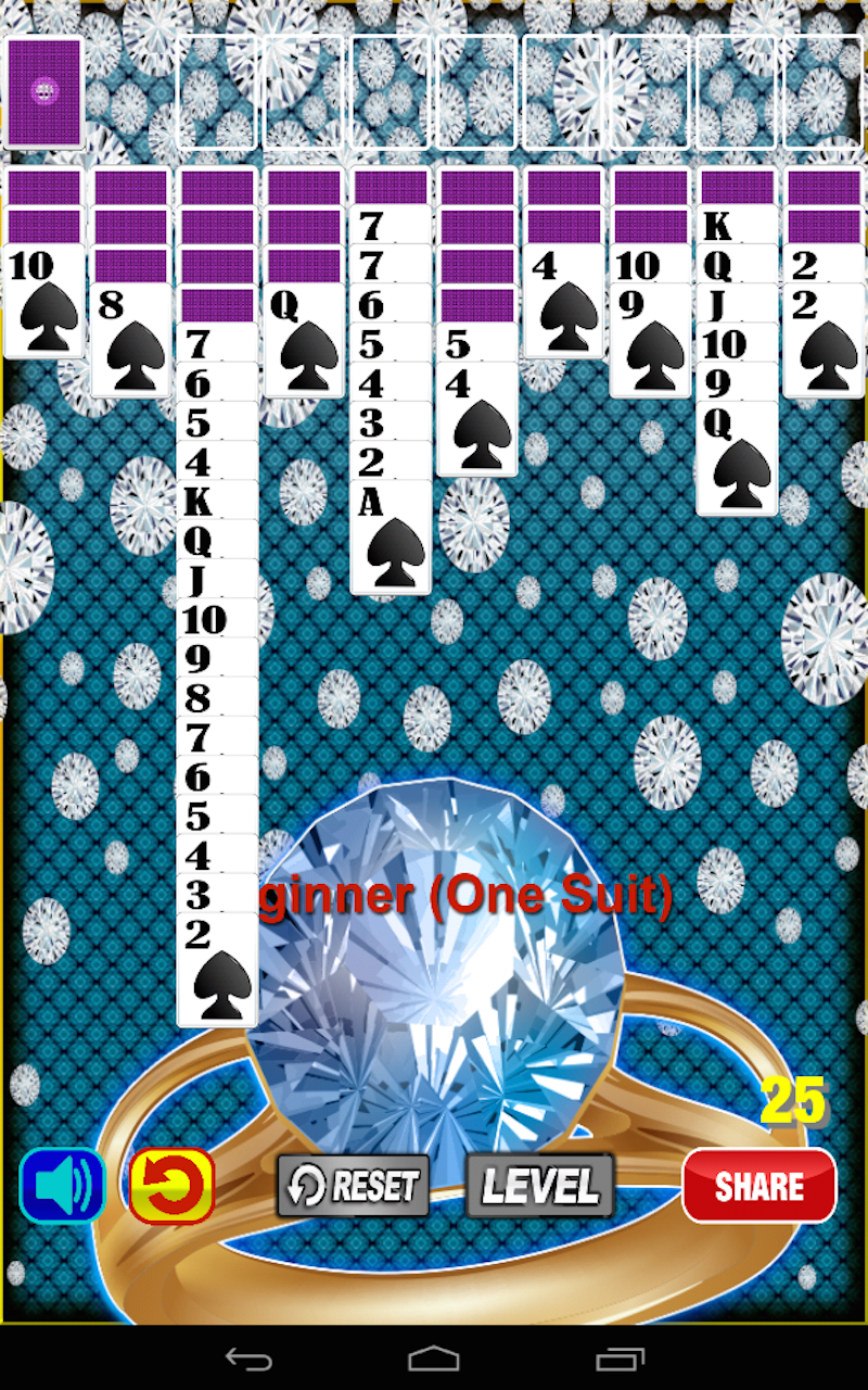 Spider Solitaire Free for Kindle Diamonds Chase: Amazon.es: Appstore ...