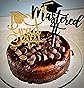 Amazon.com: Black Glitter Mastered It Cake Topper,College Grad ...