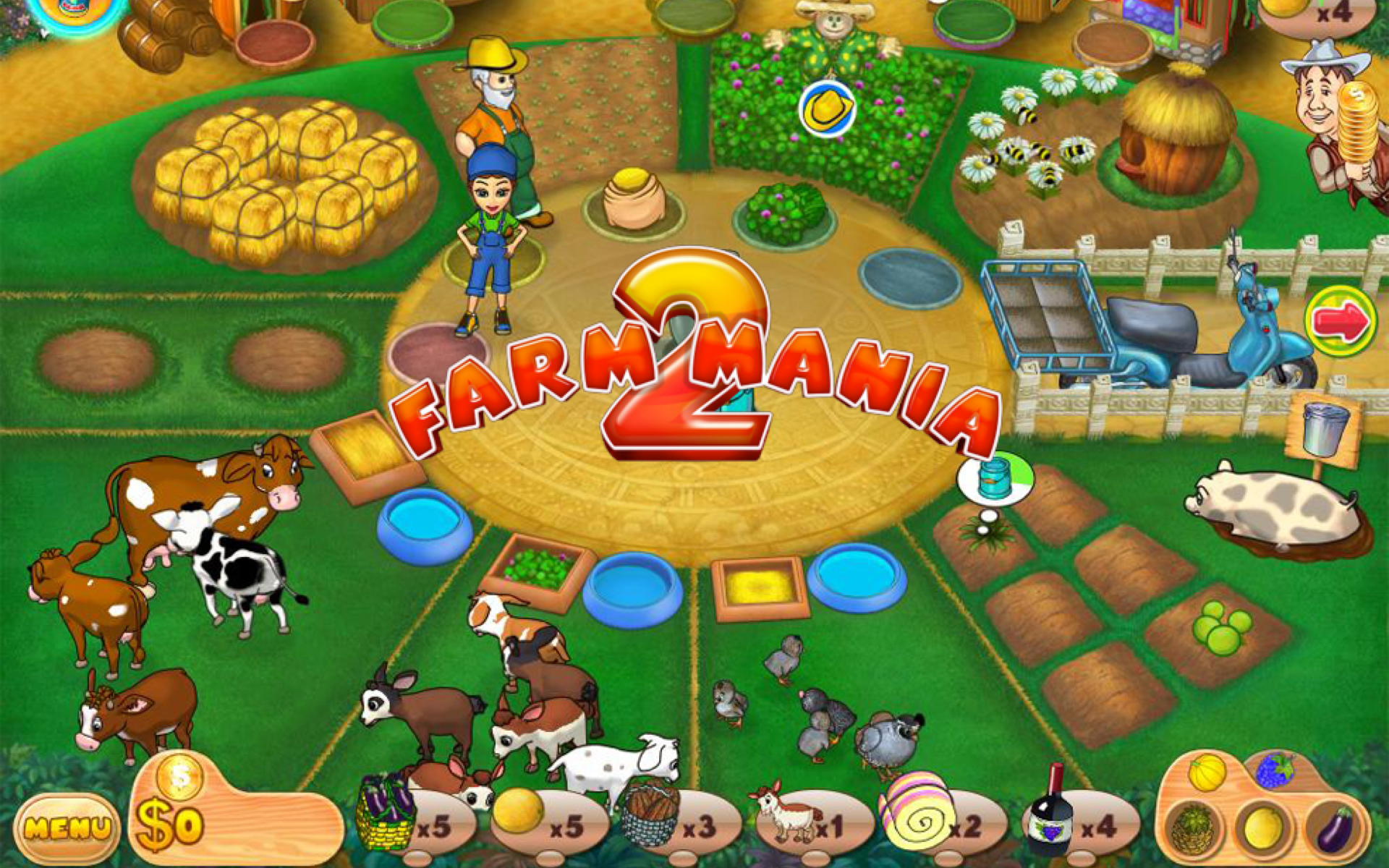 Amazon.com: Farm Mania 2 : Apps & Games
