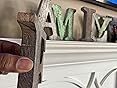 Amazon.com: TIMEYARD Rustic Wood Home Sign Decor, Decorative Word Signs ...