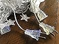 Amazon.com: Twinkle Star 100 LED Star String Lights, Plug in Fairy ...