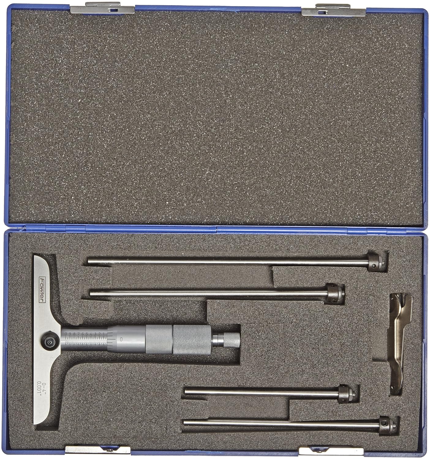 Fowler 52-225-116 Economy Depth Micrometer 0.001 Resolution 0-6 ...
