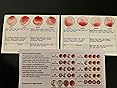 Amazon.com: Blood Type Test Kit - 10 Tests - Eldoncard Home Blood Group ...