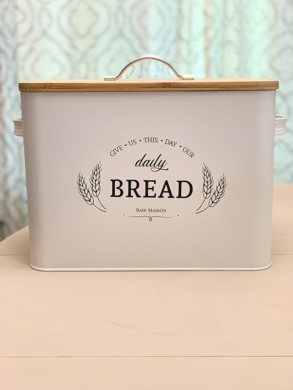 Kansas Large Farmhouse Bread Box - Baie Maison