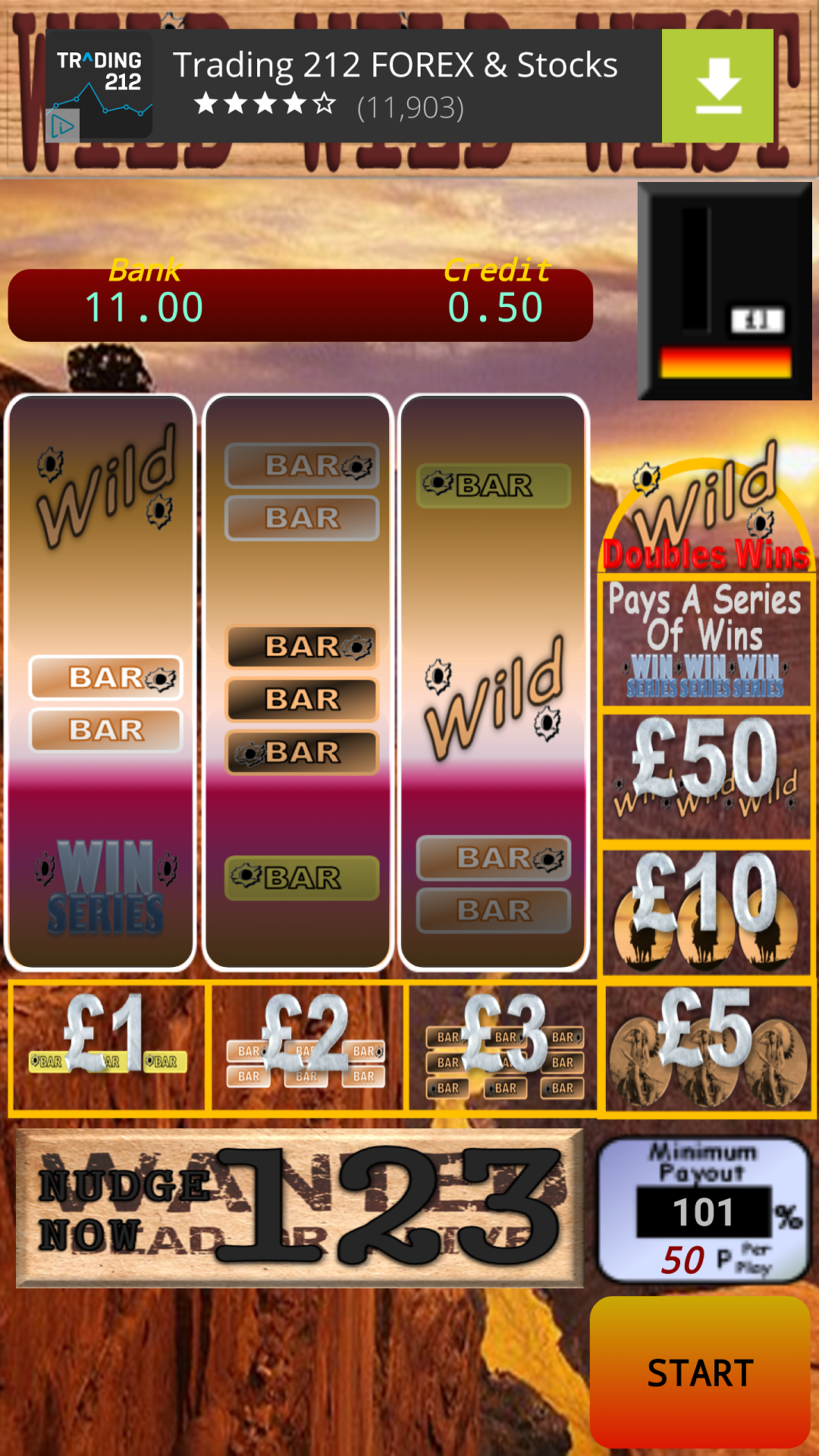 WILD WILD West Fruit Machine:Amazon.co.uk:Appstore for Android