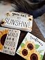 Huray Rayho Sunflower Tiered Tray Wooden Kitchen Signs Sunflower ...