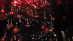 Amazon.com: SHATCHI 7ft Alaskan Pine Black Christmas Bushy Looking ...