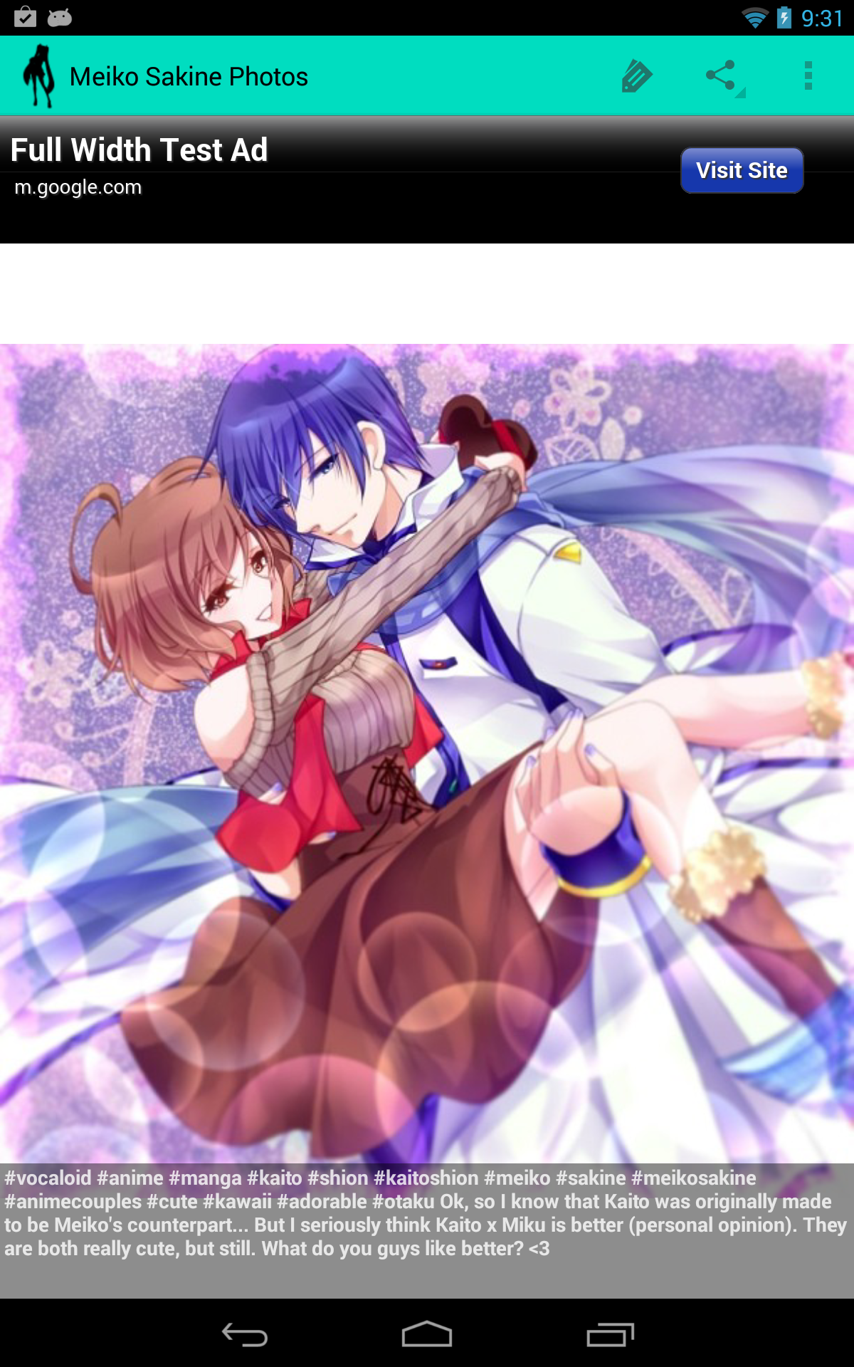 Vocaloid Fan App:Amazon.com:Appstore for Android