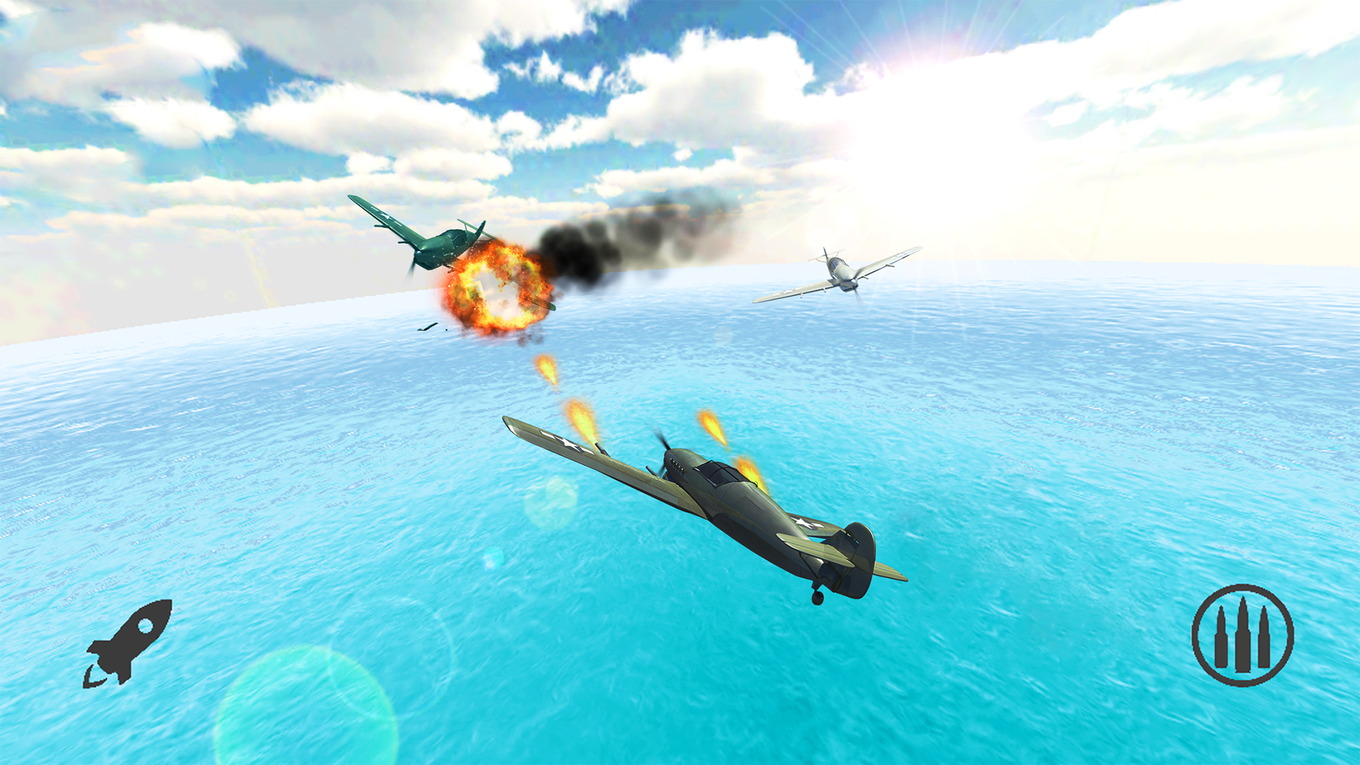 Air Strike HD - Classic 3D Sky Combat Flight Simulator, Warplanes of ...