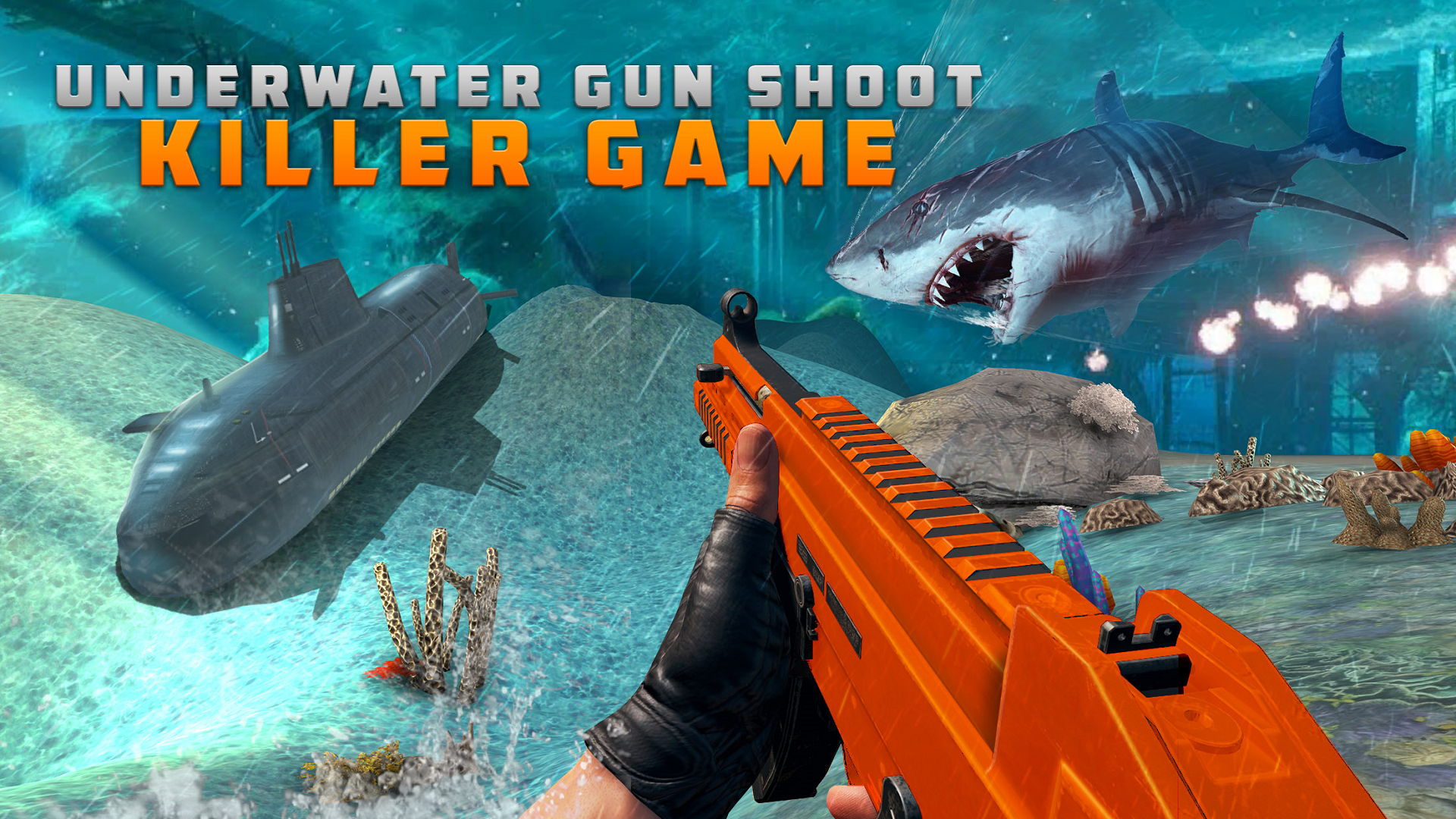 Counter Terrorist Underwater Gun Shooting Game - US Army Commando Squad ...