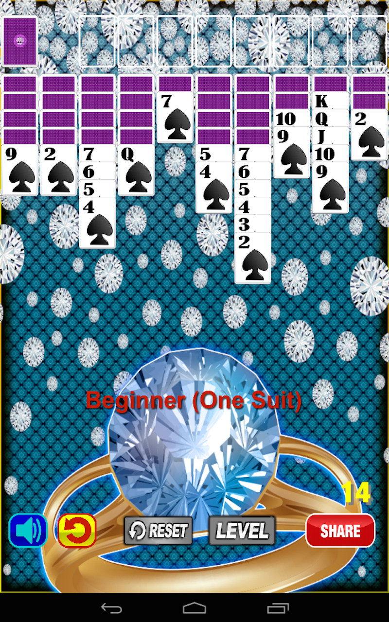 Spider Solitaire Free for Kindle Diamonds Chase: Amazon.es: Appstore ...