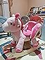 labebe - Baby Rocking Horse, Pink Ride Unicorn, Kid Ride on Toy for 1-3 ...