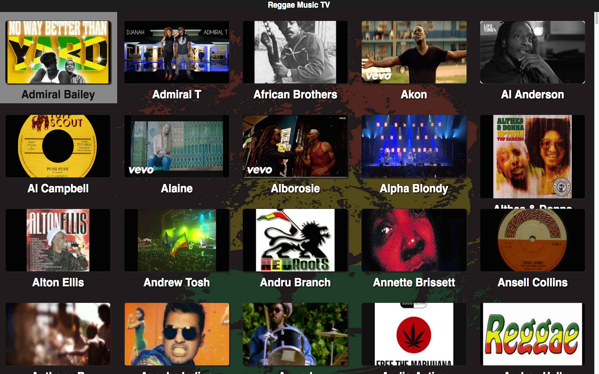 Reggae TV:Amazon.co.uk:Appstore for Android