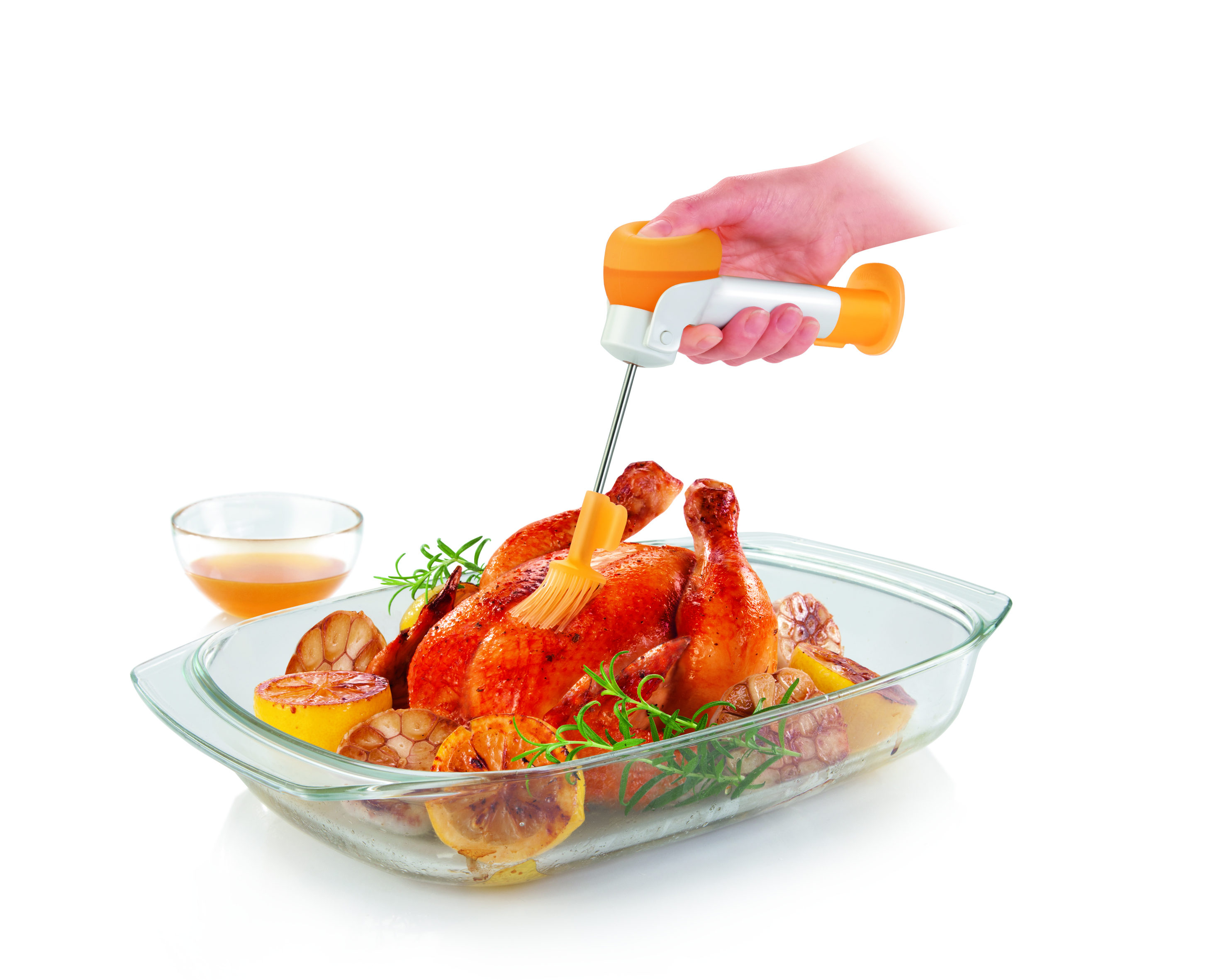 Tescoma Marinade injector, ideal for meat, with silicone brush ...