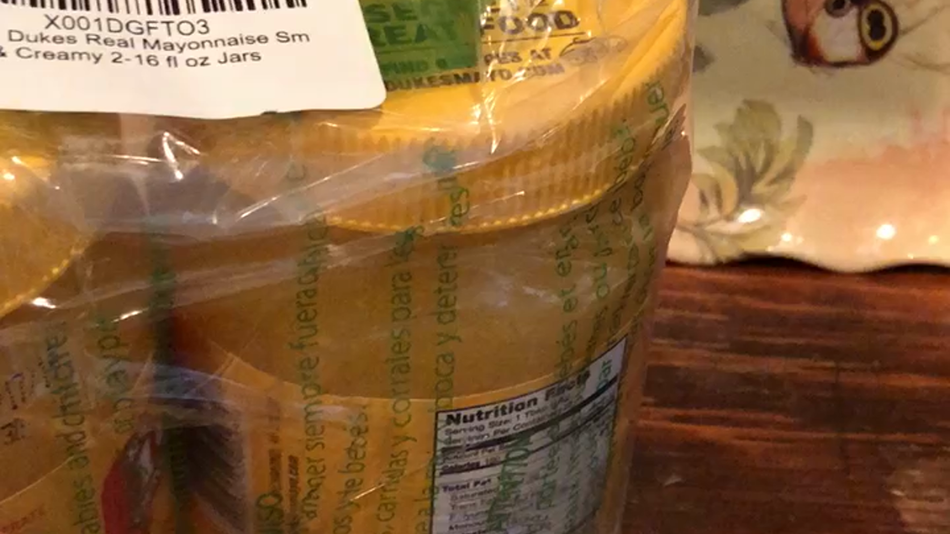 Watch Separated mayo- DO NOT BUY! on Amazon Live