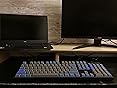 Amazon.com: Aothia Large Dual Monitor Stand Riser, Solid Wood Desk ...