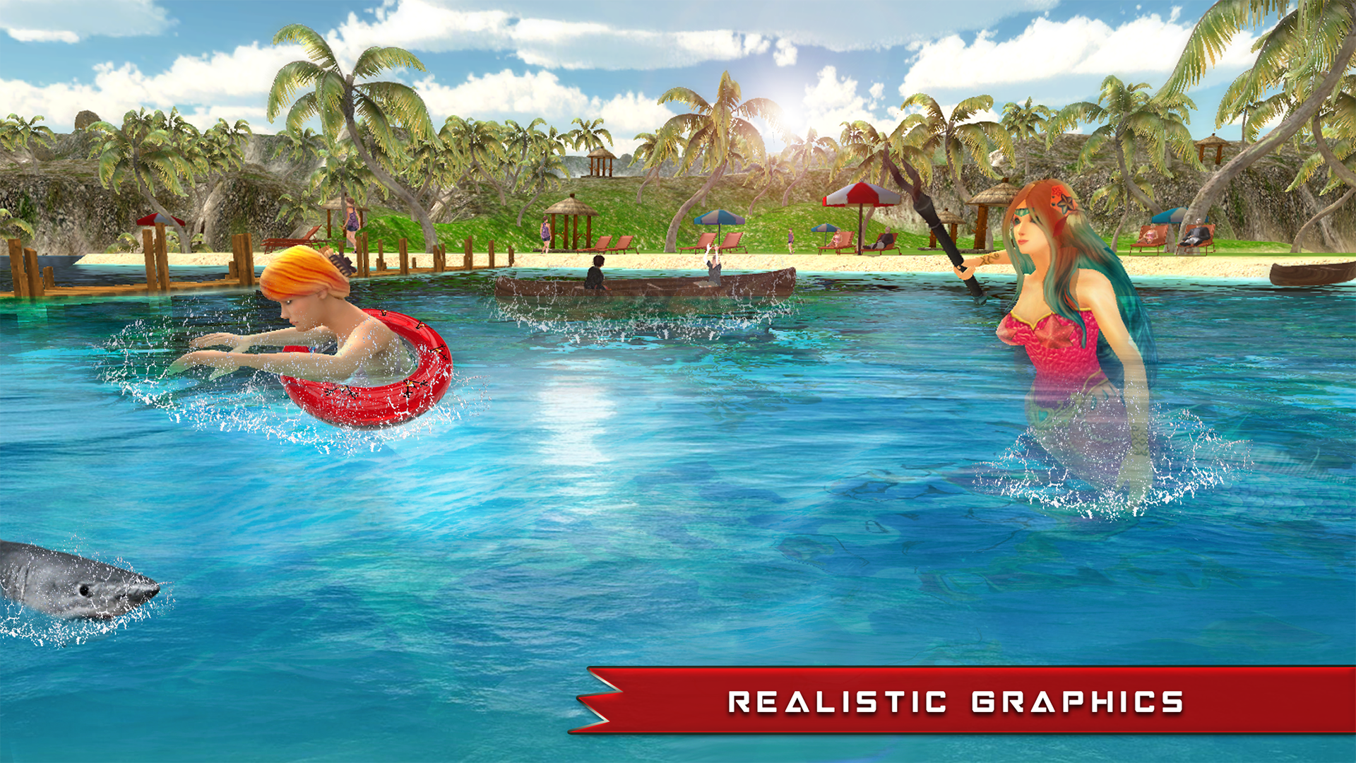 Mermaid Simulator 3D - Sea Animal Attack Games: Amazon.ca: Appstore for ...