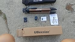 Amazon.com: UBeesize Phone Tripod, 51" Adjustable Travel Video Tripod ...
