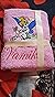 TurtleLittle, Cotton, Tinkerbell Personalised Princess Kids Bath Towel ...