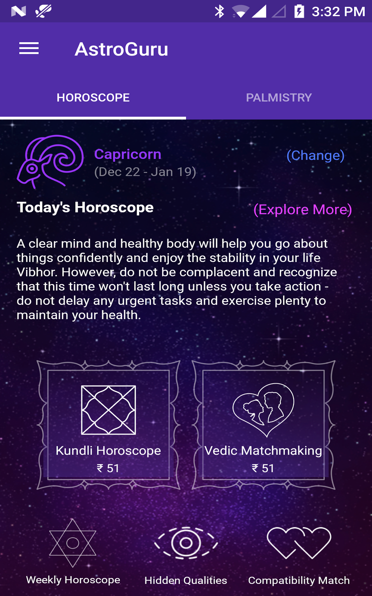 Astro Guru: Palmistry+Horoscope:Amazon.ca:Appstore for Android