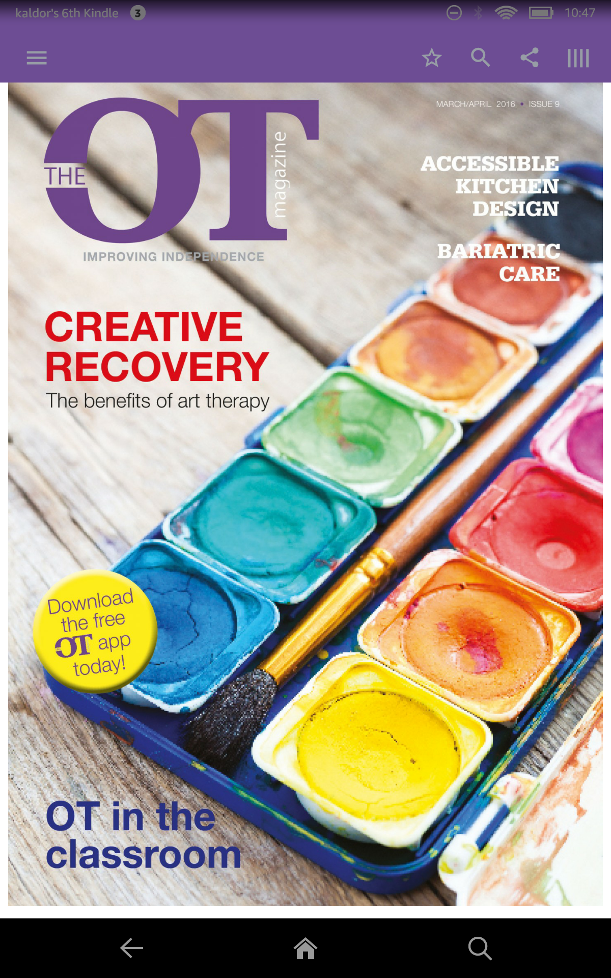 The OT Magazine:Amazon.co.uk:Appstore for Android