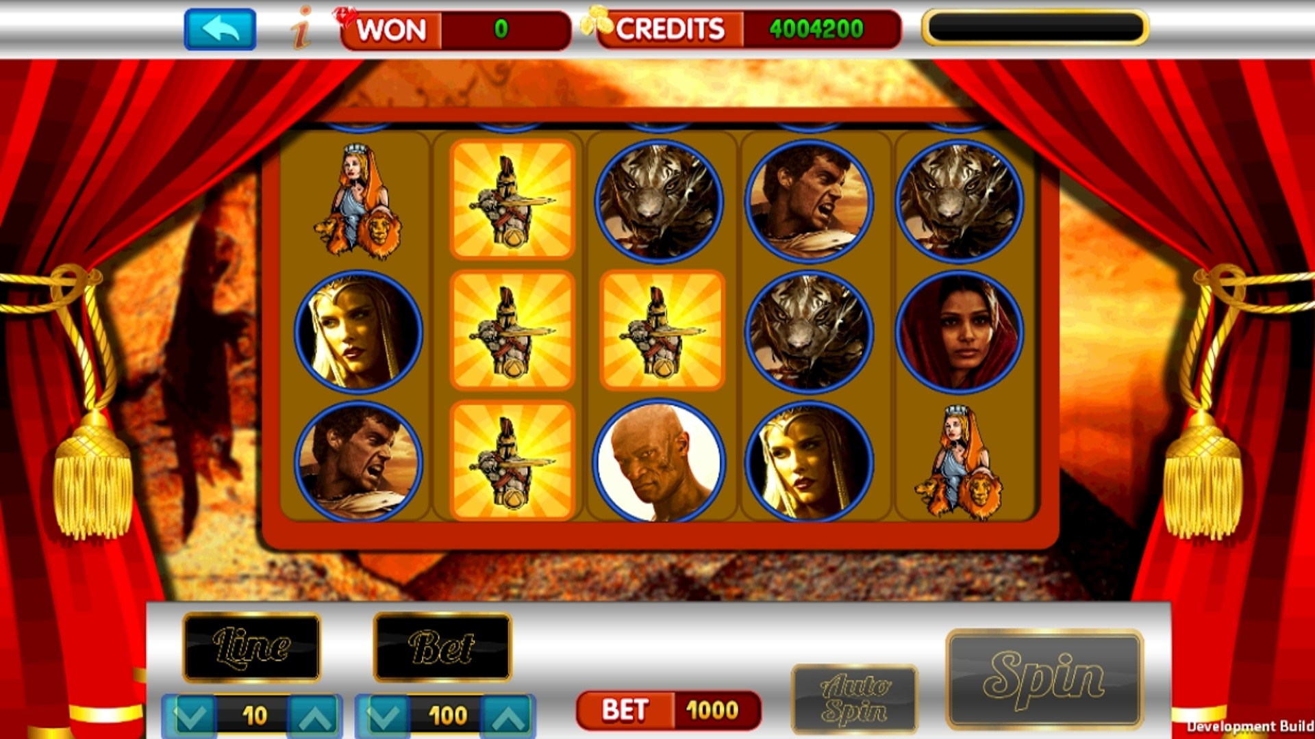 Pharaoh's Fire vs Titan's Thunder of Riches Casino Video Slots Machine ...