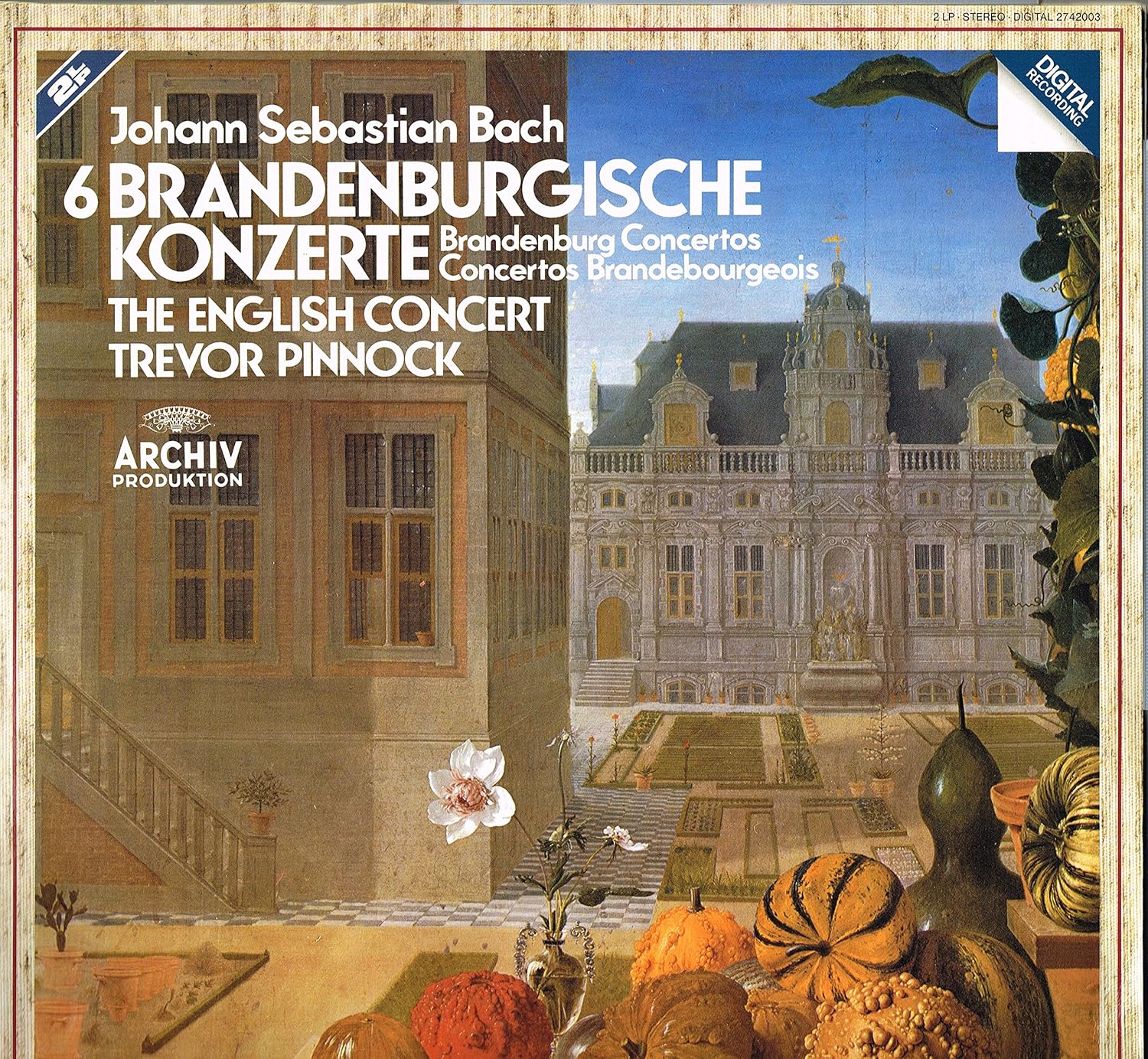 bach: 6 brandenburg concertos LP: Amazon.co.uk: Music