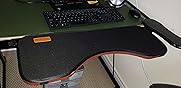 FUZADEL Ergonomics Desk Extension Shelf Foldable Desk Arm Rest Clamp On ...