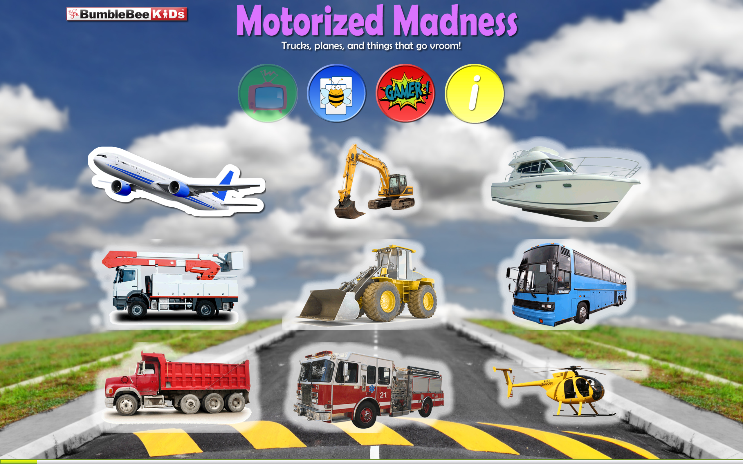 Amazon.com: Motorized Madness - Video Flashcard Player : Apps & Games