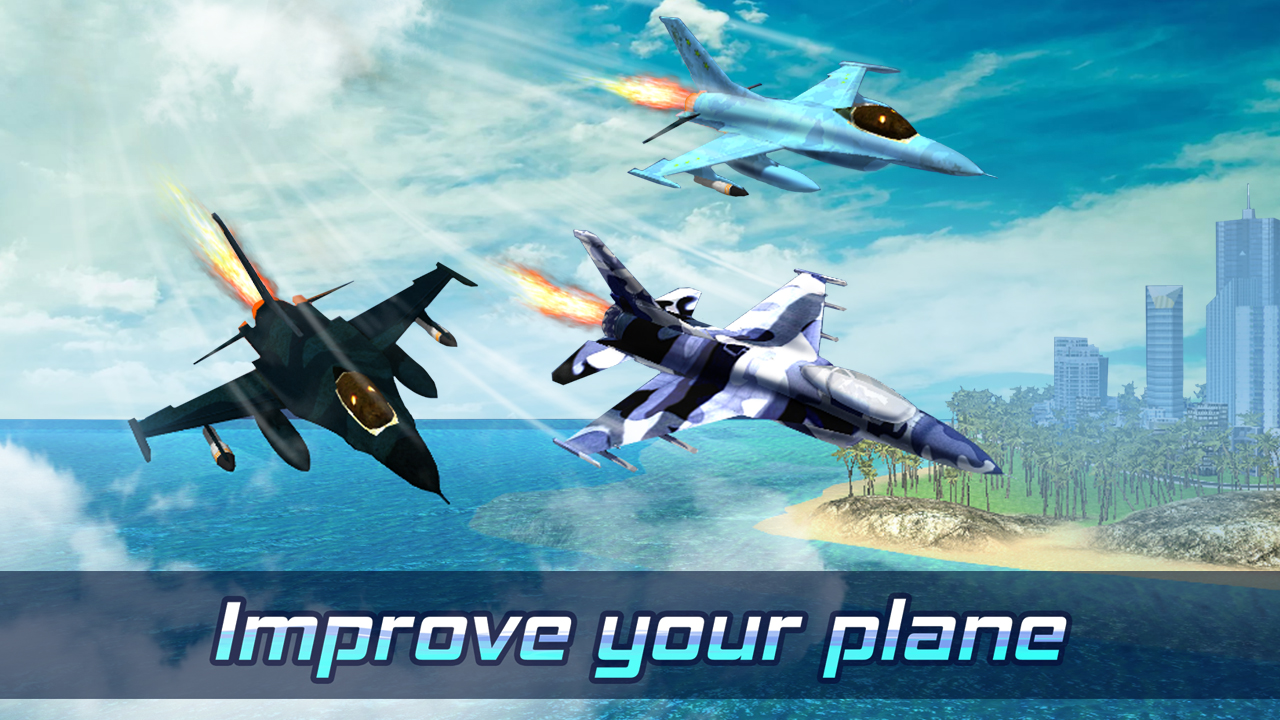 Aerial Combat Sea Fleet Battle Flying Ace: Pilot Airplane Simulator ...