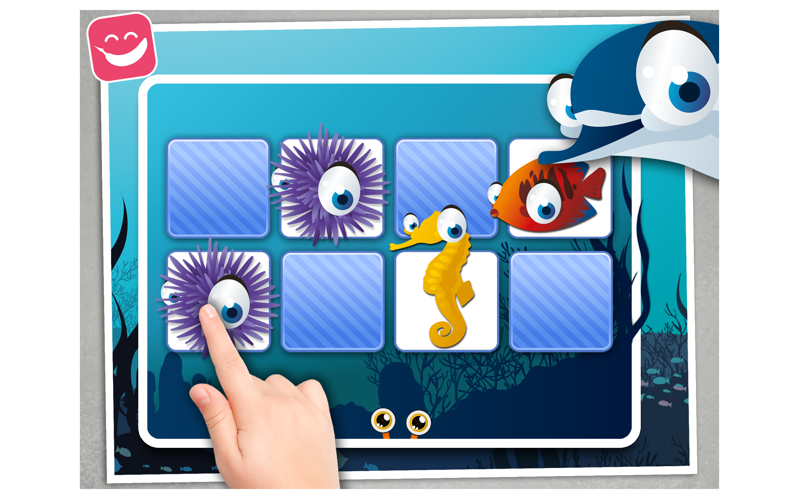 Juego de Memoria animales marinos - para los niños:Amazon.es:Appstore ...