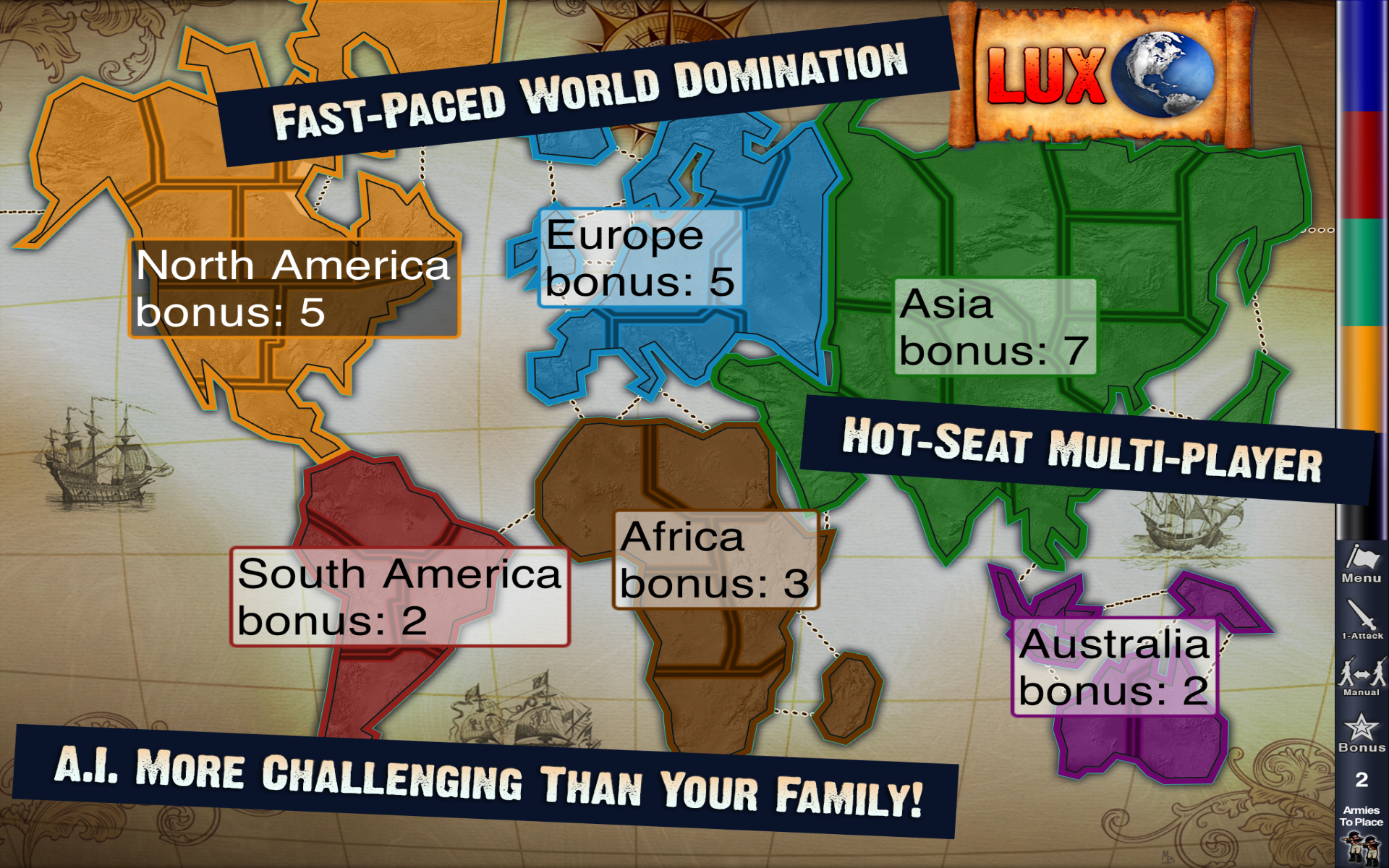 Lux DLX (risk game ++):Amazon.co.uk:Appstore for Android