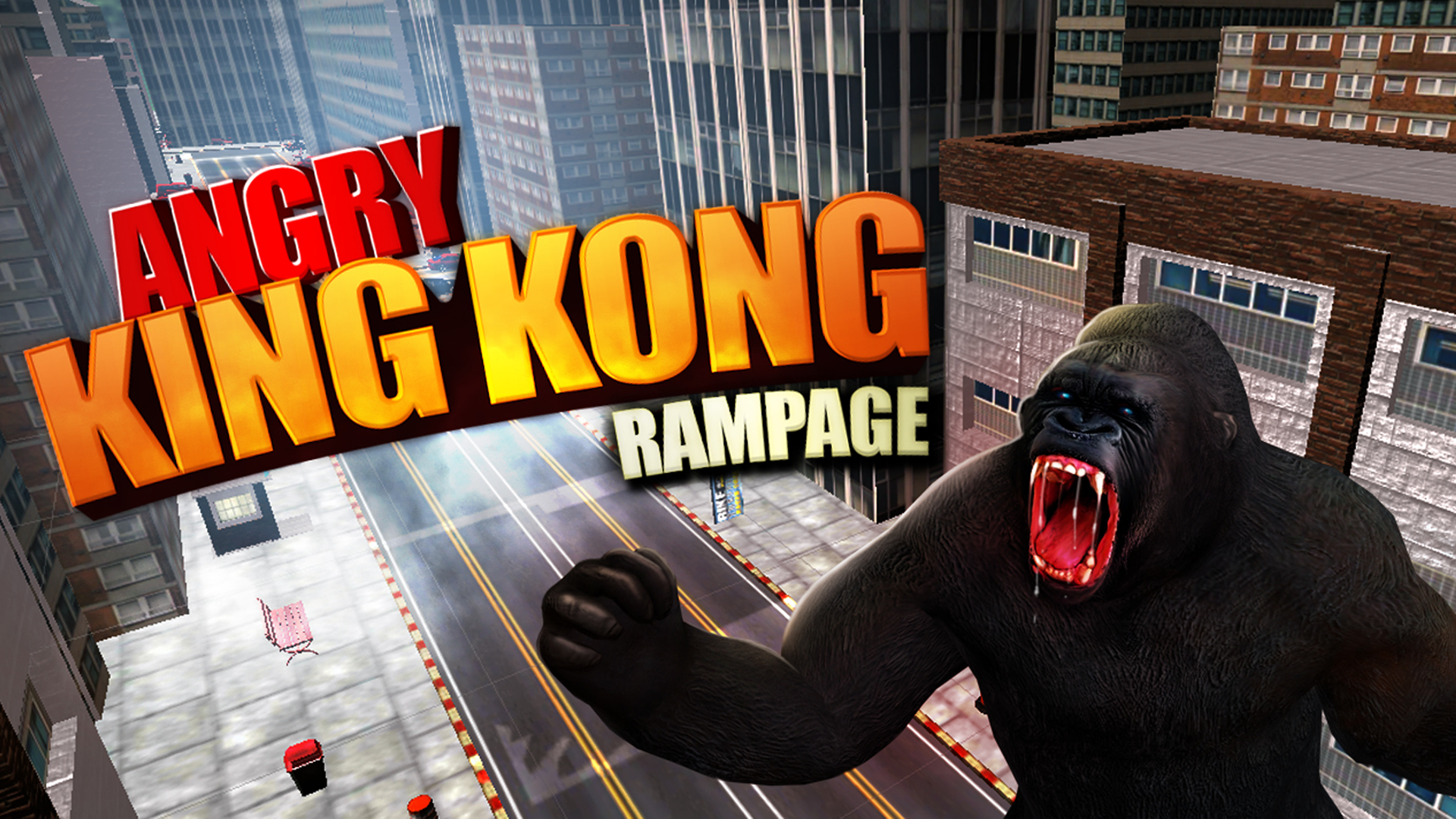 Angry King Kong Rampage: Gorilla Simulator: Amazon.es: Appstore para Android