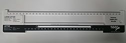 Postal Template Ruler- indicating Sizes Small Letter, Larger Letter or ...