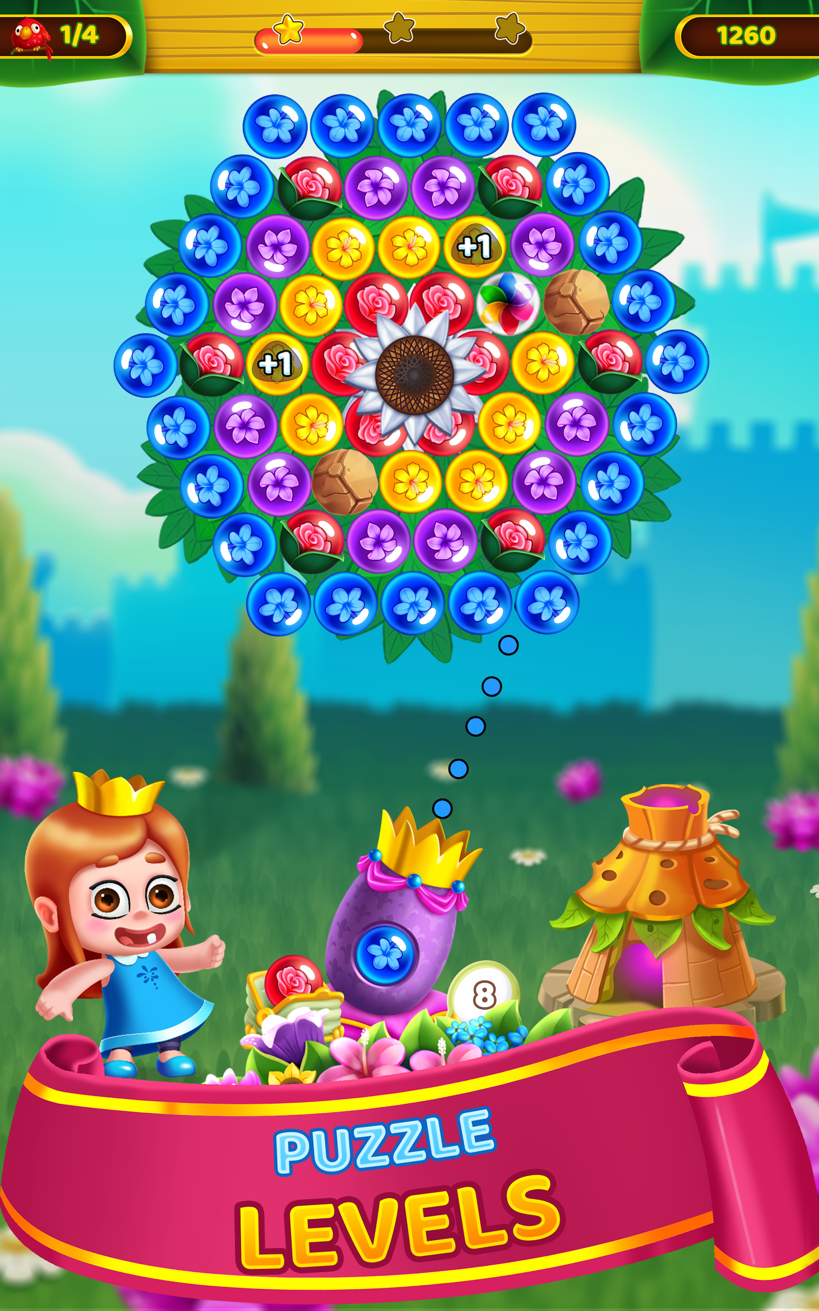 Amazon.com: Bubble Blossom - Bubble Shooter Flower Games: Appstore for ...