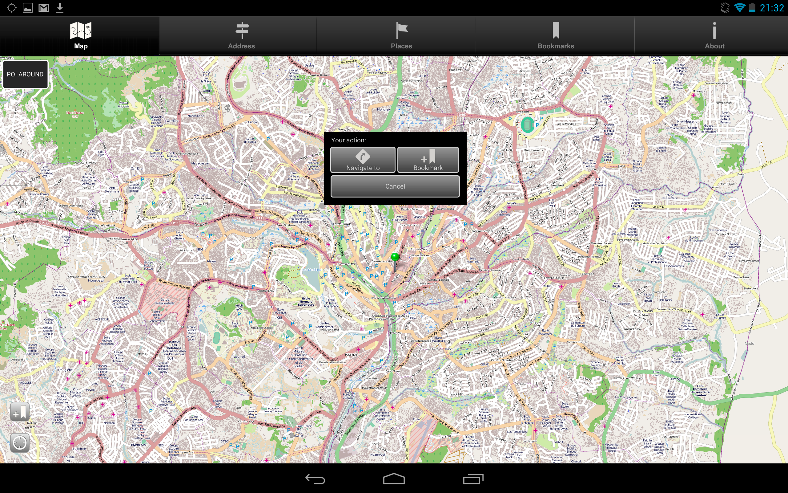Offline Map Yaoundé, Cameroon - CNM: Amazon.com.au