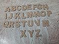 Cryo Craft Plain Laser Cut Wooden Hindi Alphabets/Letters, Child ...