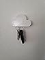 Amazon.com: Cloud Key Holder, Magnetic Key Holder for Wall, Cute ...