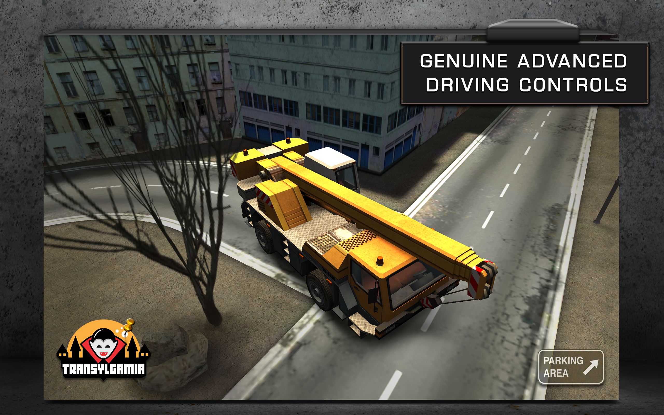 Construction Crane 3D Parking - Realistic Driving Simulator:Amazon.com ...