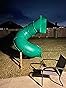 Amazon.com: Tall Spiral Tube Slide - Left Exit, Green - Mounts to 5 Ft ...