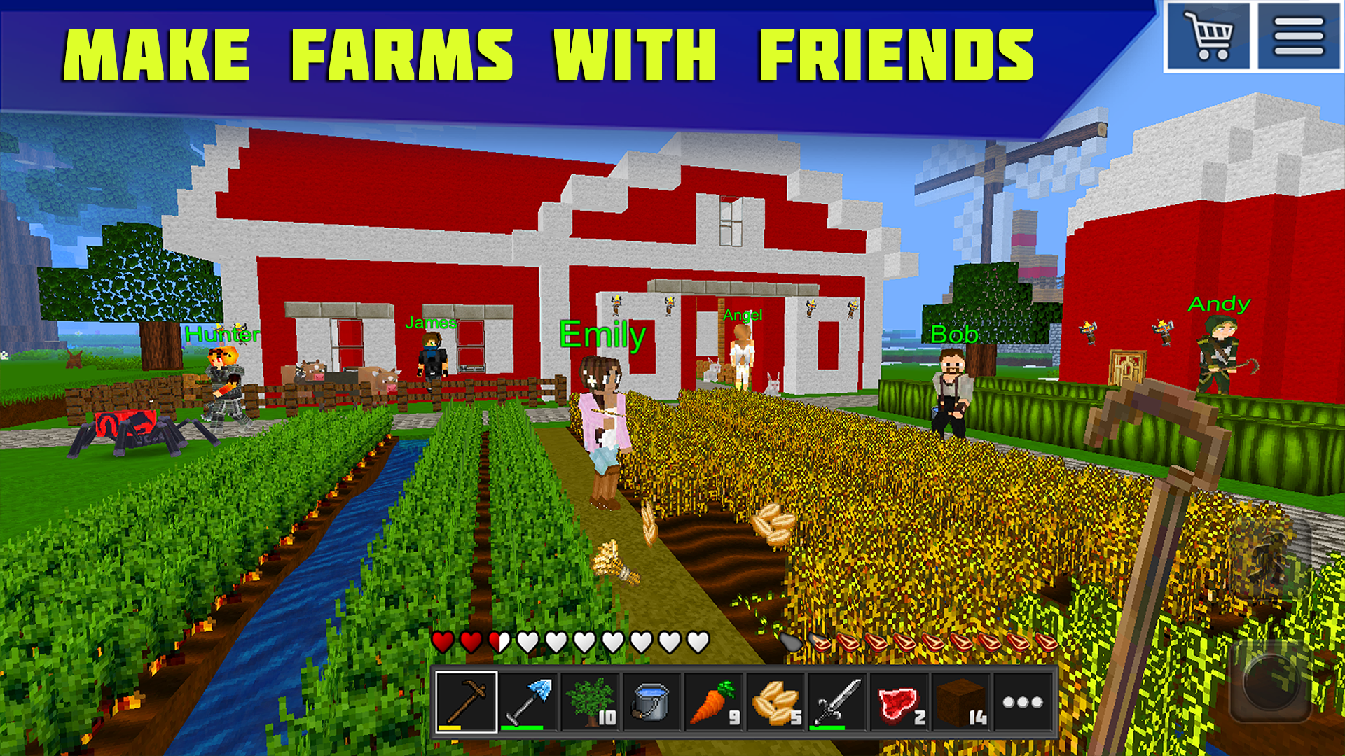 Planet of Cubes Survival Craft:Amazon.com:Appstore for Android