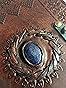 Embossed Leather Blue Stone 120 Page Unlined Journal with Clasp ...