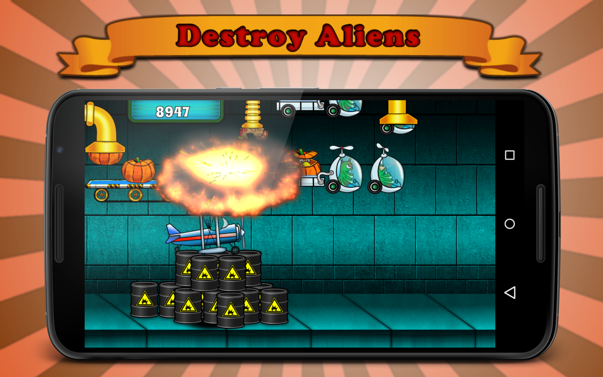 Crazy Turkey Run and Fun - Free Christmas game for kids & adults:Amazon ...