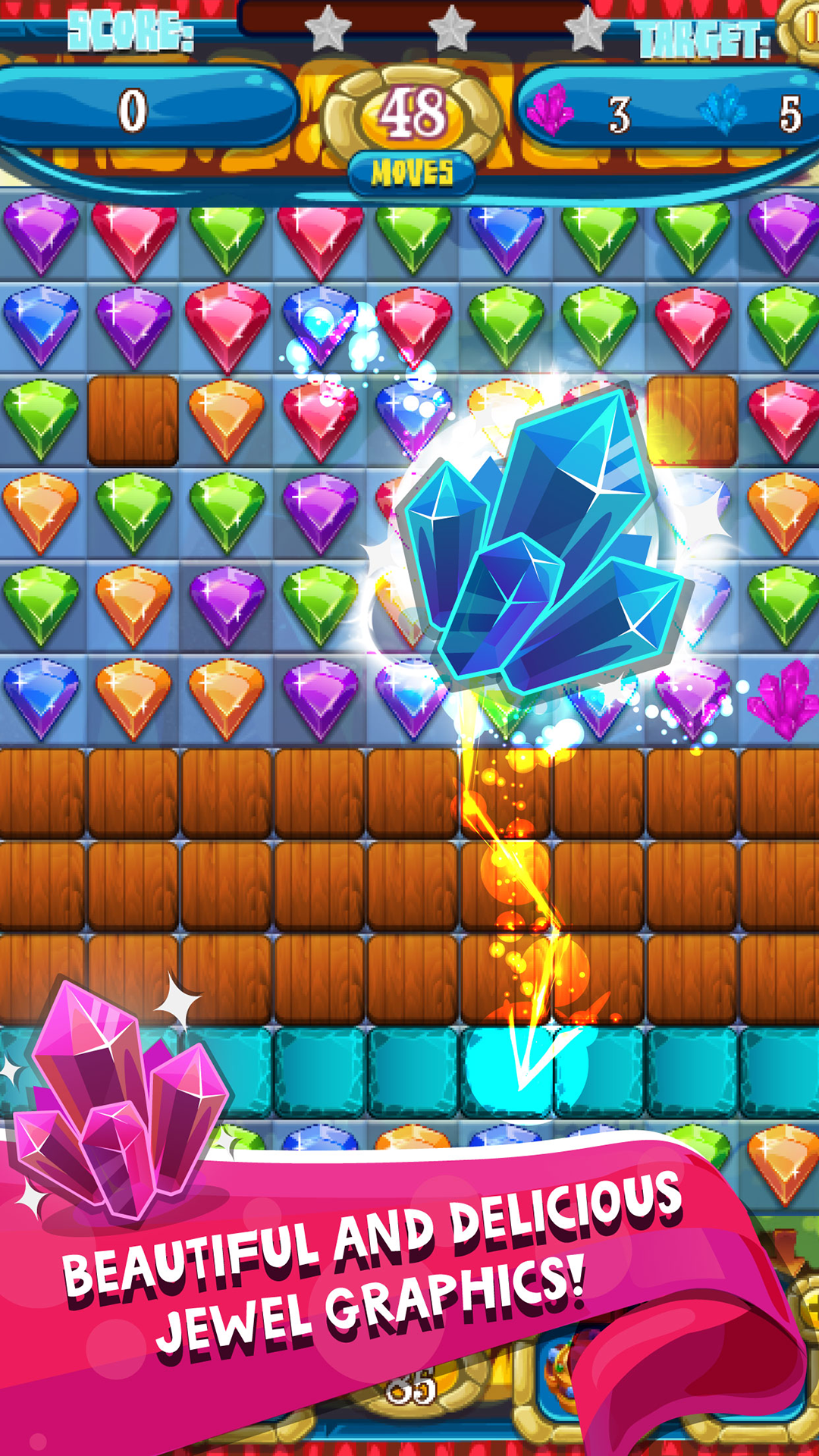 Gems Mine - Free Addictive Match 3 Puzzle Games For Kids And Girls ...