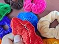 Buy Smile N Style Essentials -12 Pieces Multicolour Velvet hair band ...