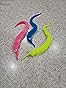 Amazon.com: 60 Pcs Magic Twisty Worm Wiggly Twisty Fuzzy Worms on a ...