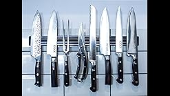 Amazon.com: Kutt Japanese Damascus Knife Set, Contains Razor Sharp ...